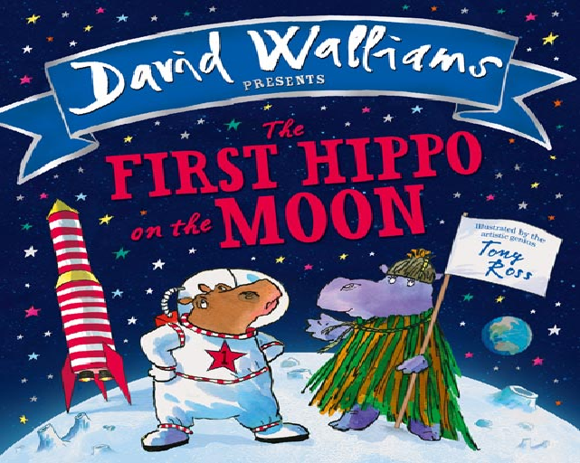 David Walliams' First Hippo on the Moon in East Suffolk
