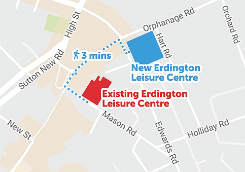 Brand NEW Leisure Centre Opening in Erdington Late Summer 2017