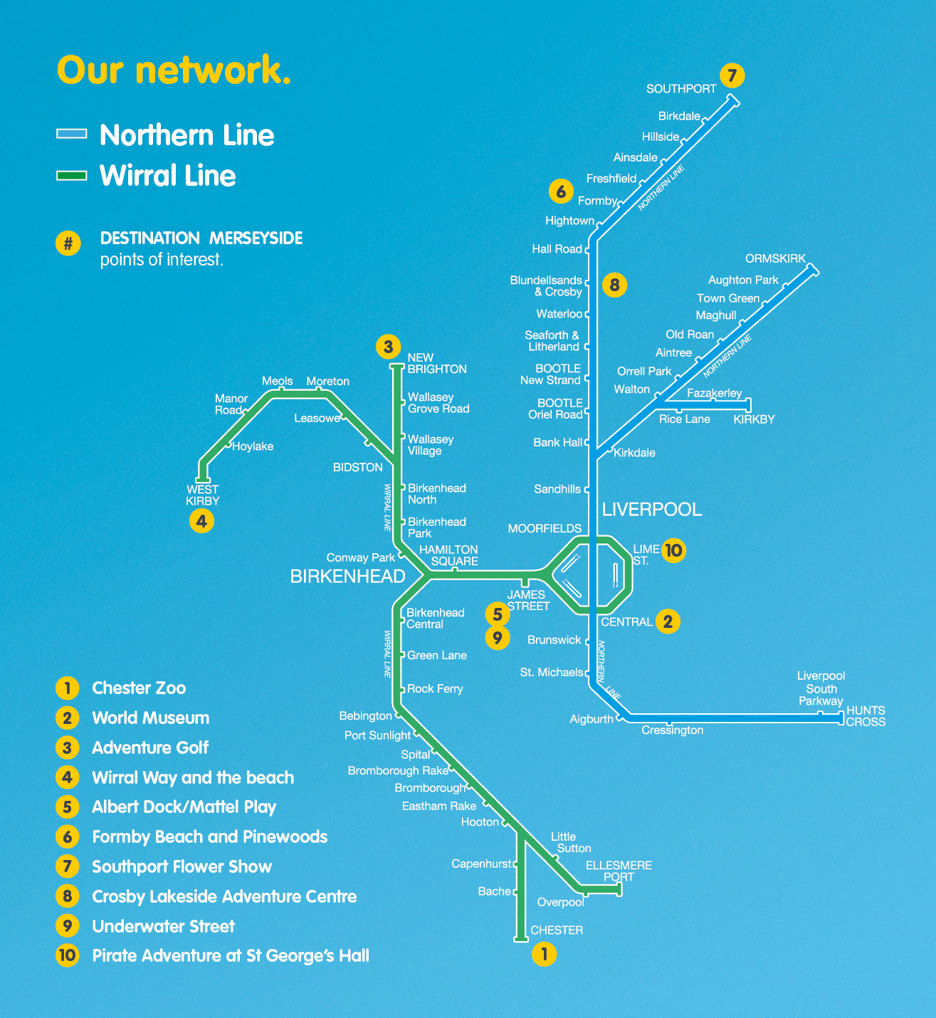 Get out and about for just £10 this summer with a Merseyrail Family Ticket