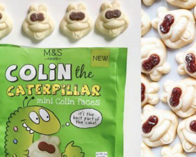 M&S is now selling bags of 'Colin the Caterpillar faces' and people ...